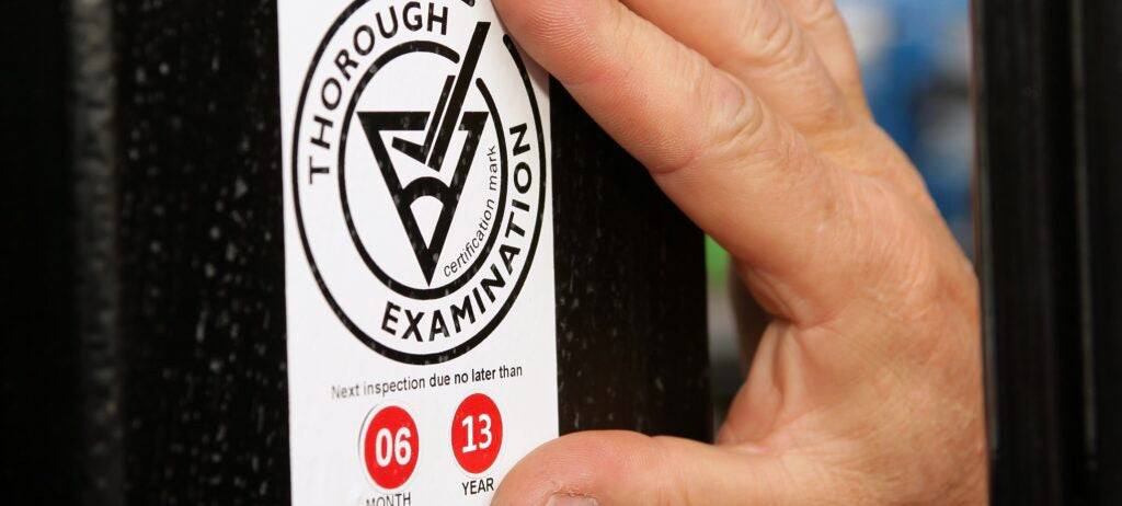 Loler & Service Reminder Decals – Safety Decals Ltd