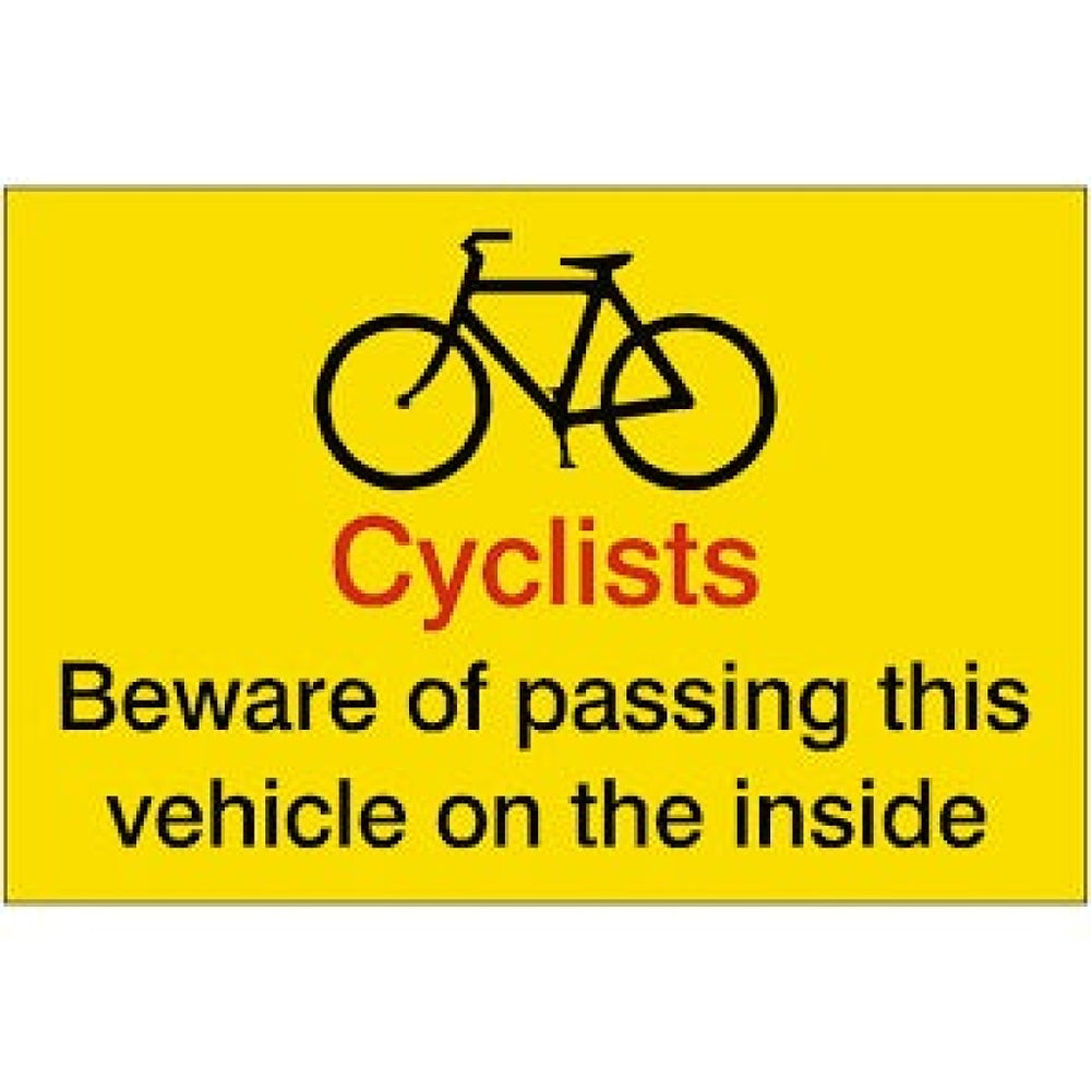 HGV, Coach, Truck & Trailer safety Signs & stickers. Bespoke available
