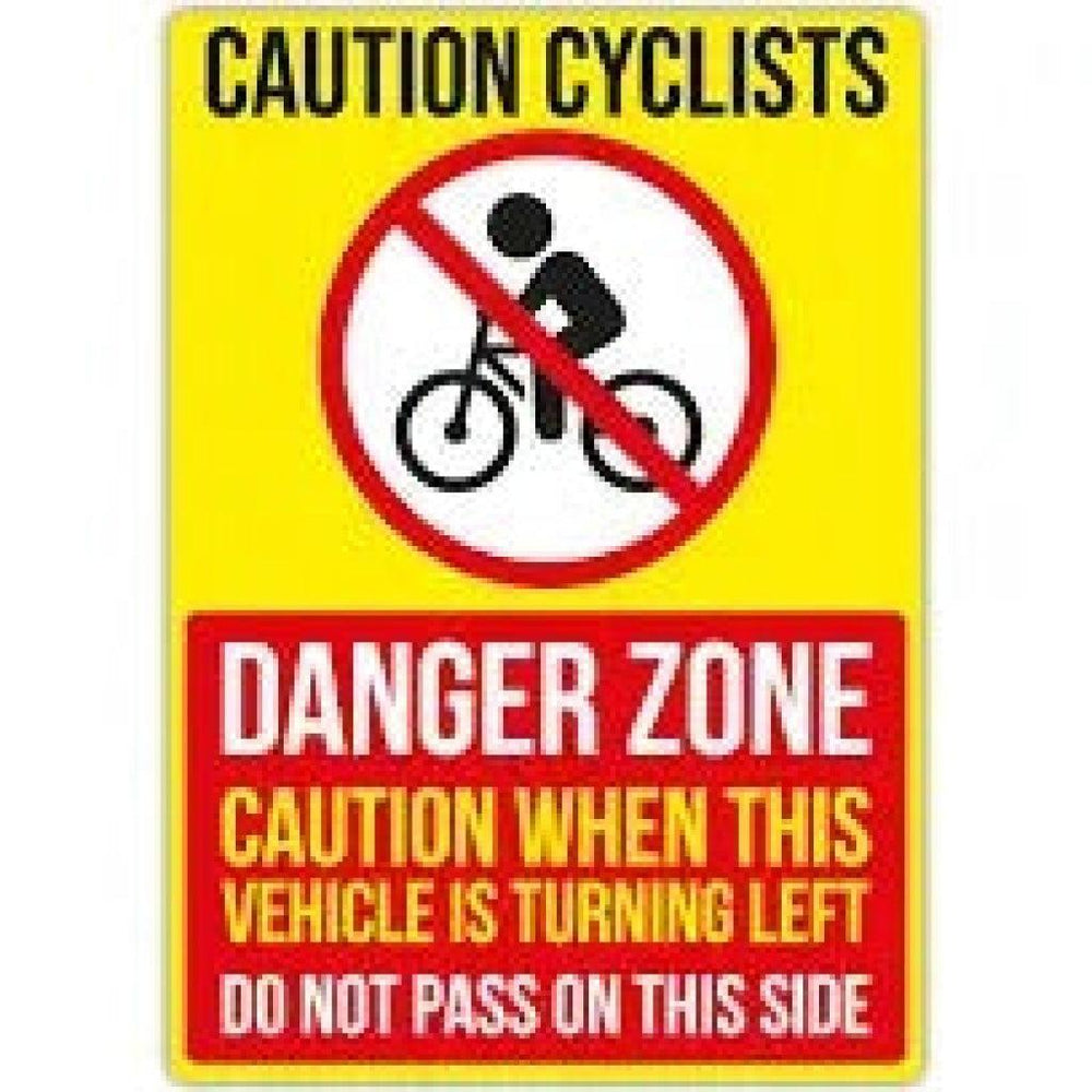 HGV, Coach, Truck & Trailer safety Signs & stickers. Bespoke available