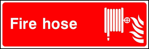 Fire hose| Fire Equipment, Size 450x150 Safety Sign
